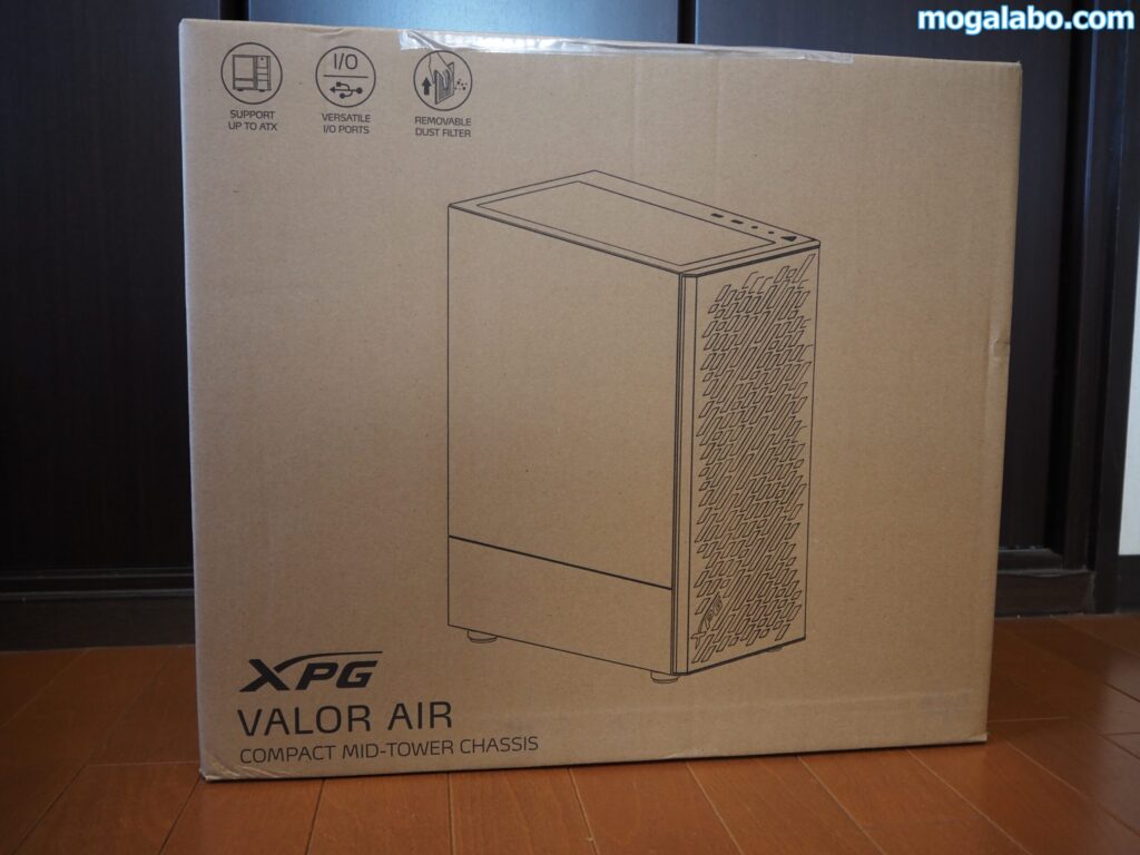 ADATA「VALOR AIR」をレビュー！ATXマザー対応なのに小型で冷却性能が高いPCケース